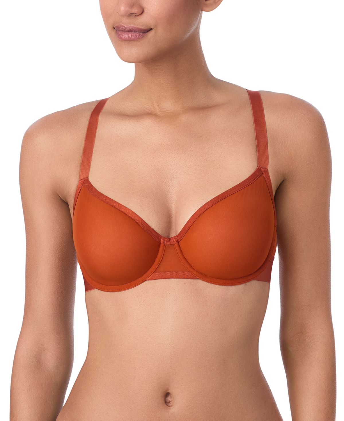 Click here for Dkny Womens Sheers Unlined Demi Bra  DK4085 - Copp... prices