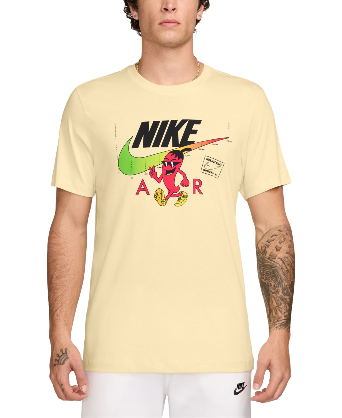 Click here for Nike Mens Sportswear Relaxed-Fit Logo Graphic T-Sh... prices