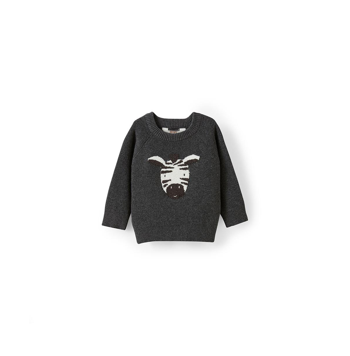 Click here for Cotton On Baby Boys Knit Sweater - Charcoal marle/... prices