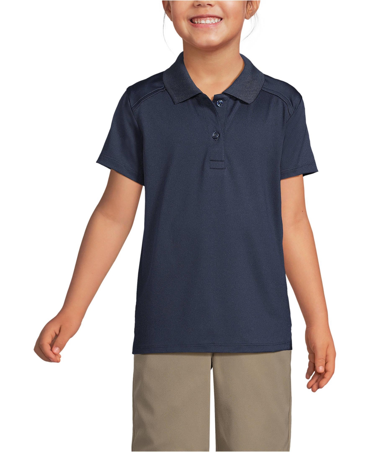 Click here for Lands End Girls Short Sleeve Feminine Fit Rapid Dr... prices