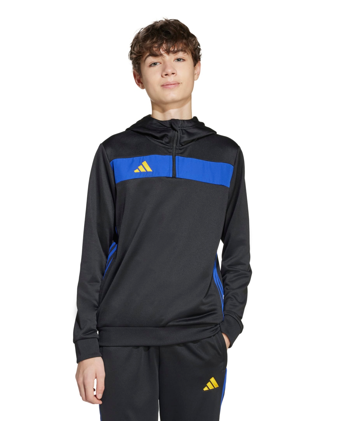 Click here for adidas Big Boys Tiro 25 Essentials Sweat Hoodie -... prices
