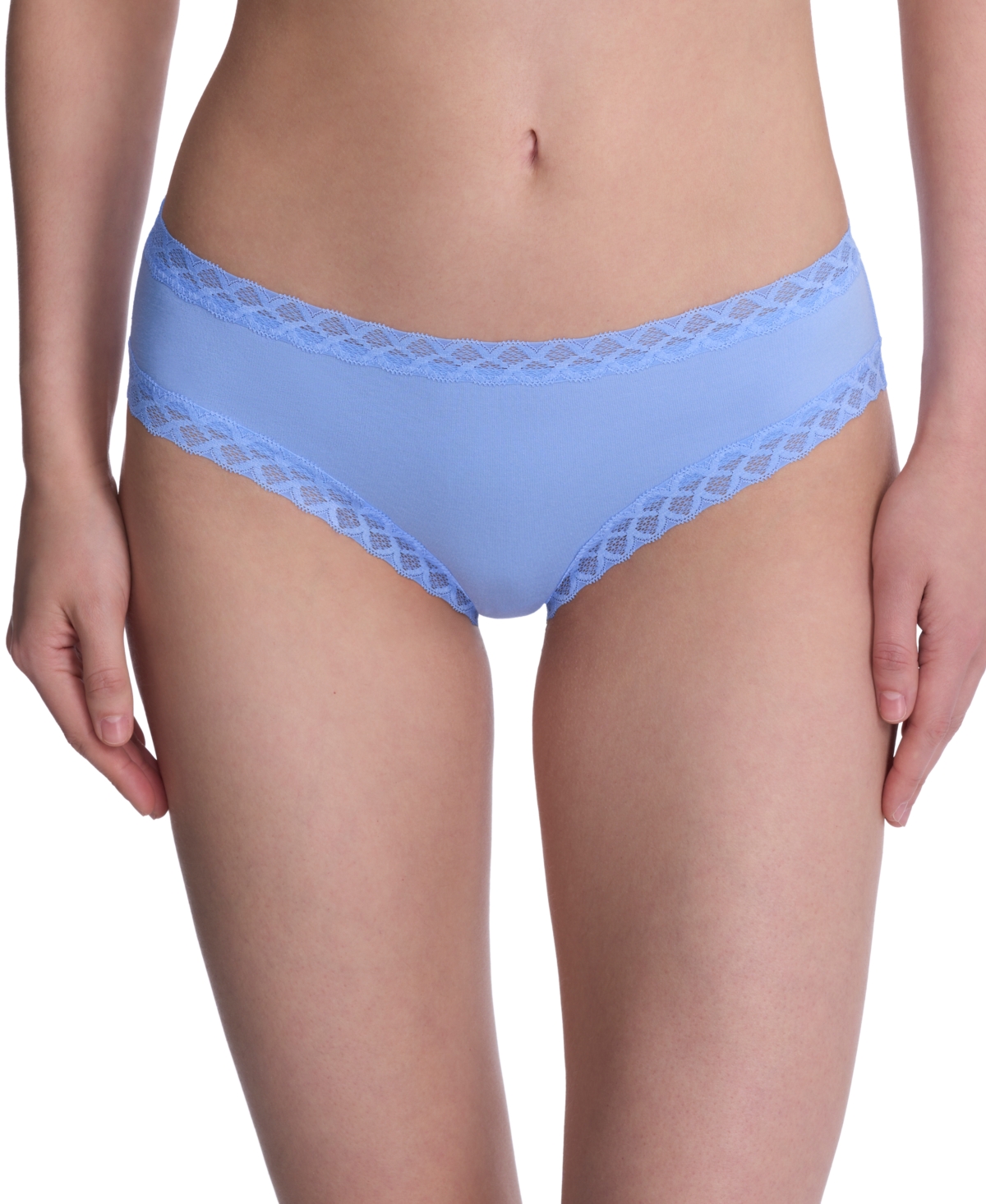 Click here for Natori Bliss Lace-Trim Cotton Brief Underwear 1560... prices