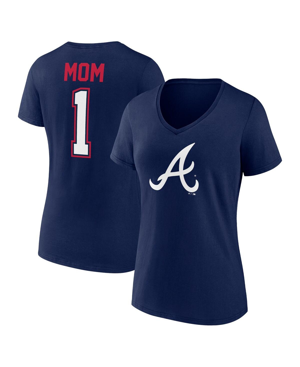 Click here for Fanatics Womens Navy Atlanta Braves Plus Size Moth... prices