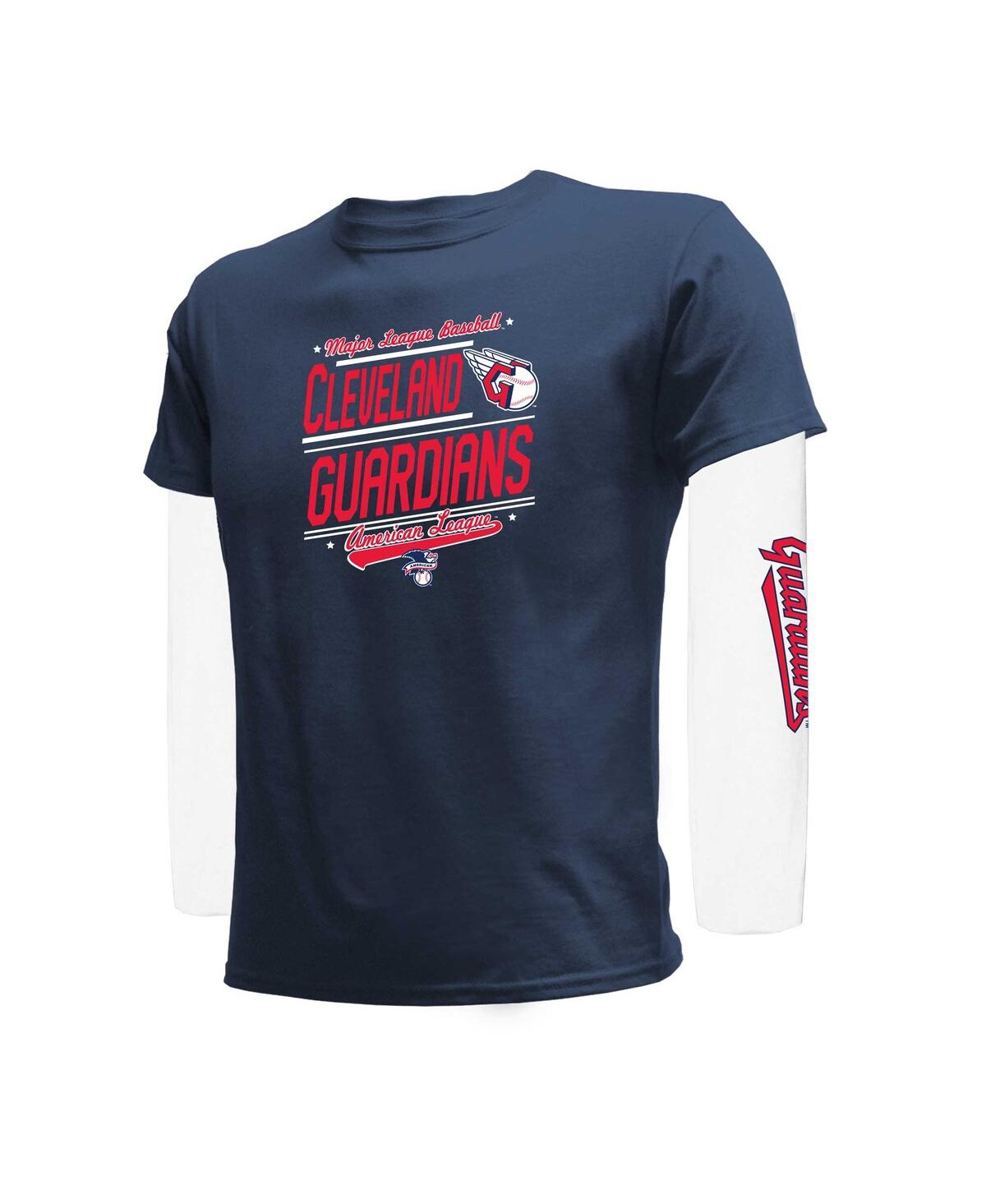 Click here for Stitches Big Boys and Girls Navy/White Cleveland G... prices