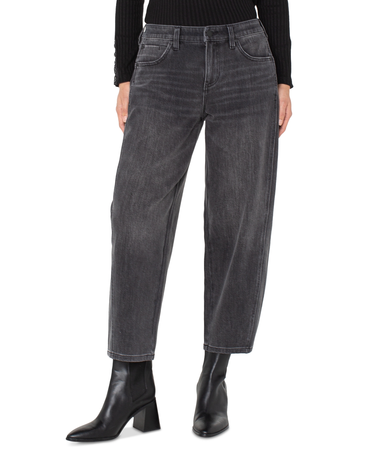 Click here for Liverpool Los Angeles Womens Mid-Rise Barrel-Leg J... prices