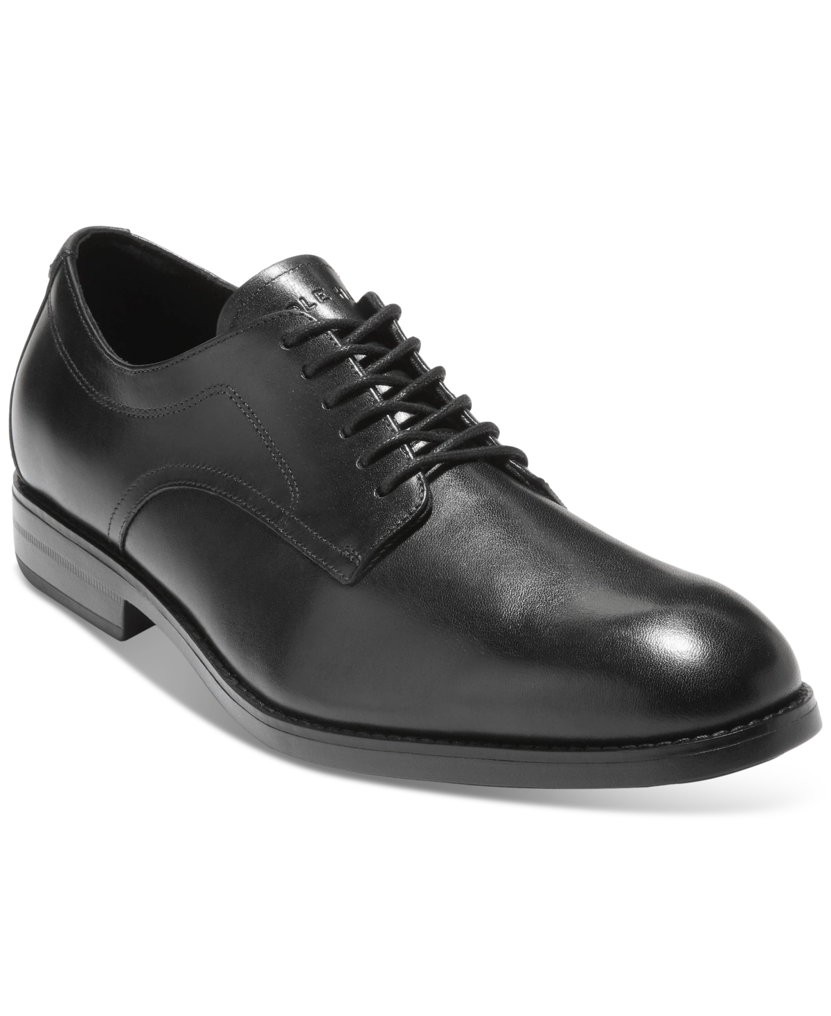 Click here for Cole Haan Mens Harmon Grand Plain Toe Oxfords - Bl... prices