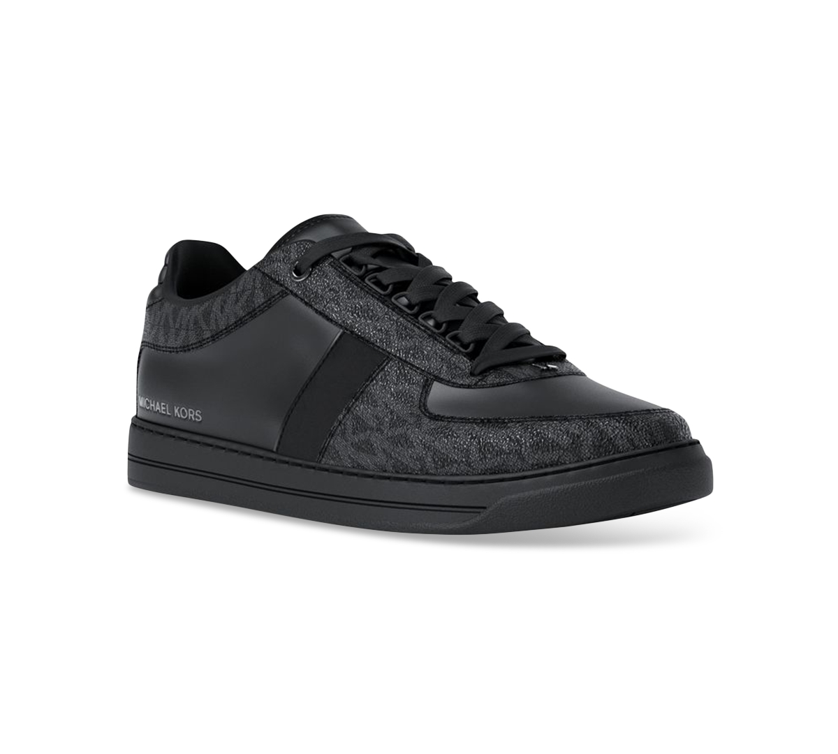 Click here for Michael Kors Mens Brady Lace-Up Sneakers - Black prices