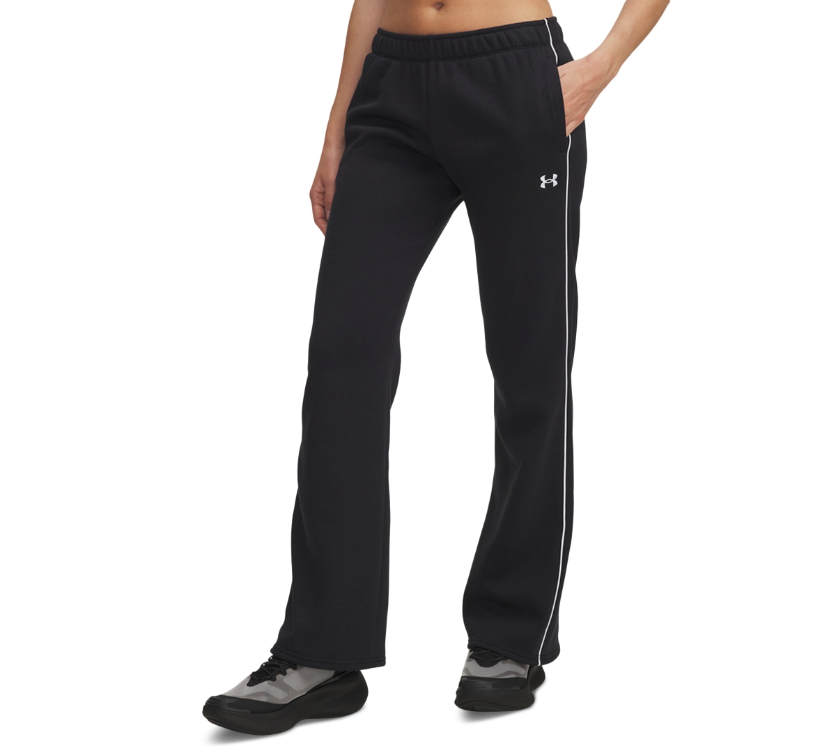 Click here for Under Armour Womens Rival Piped-Trim Sweatpants -... prices