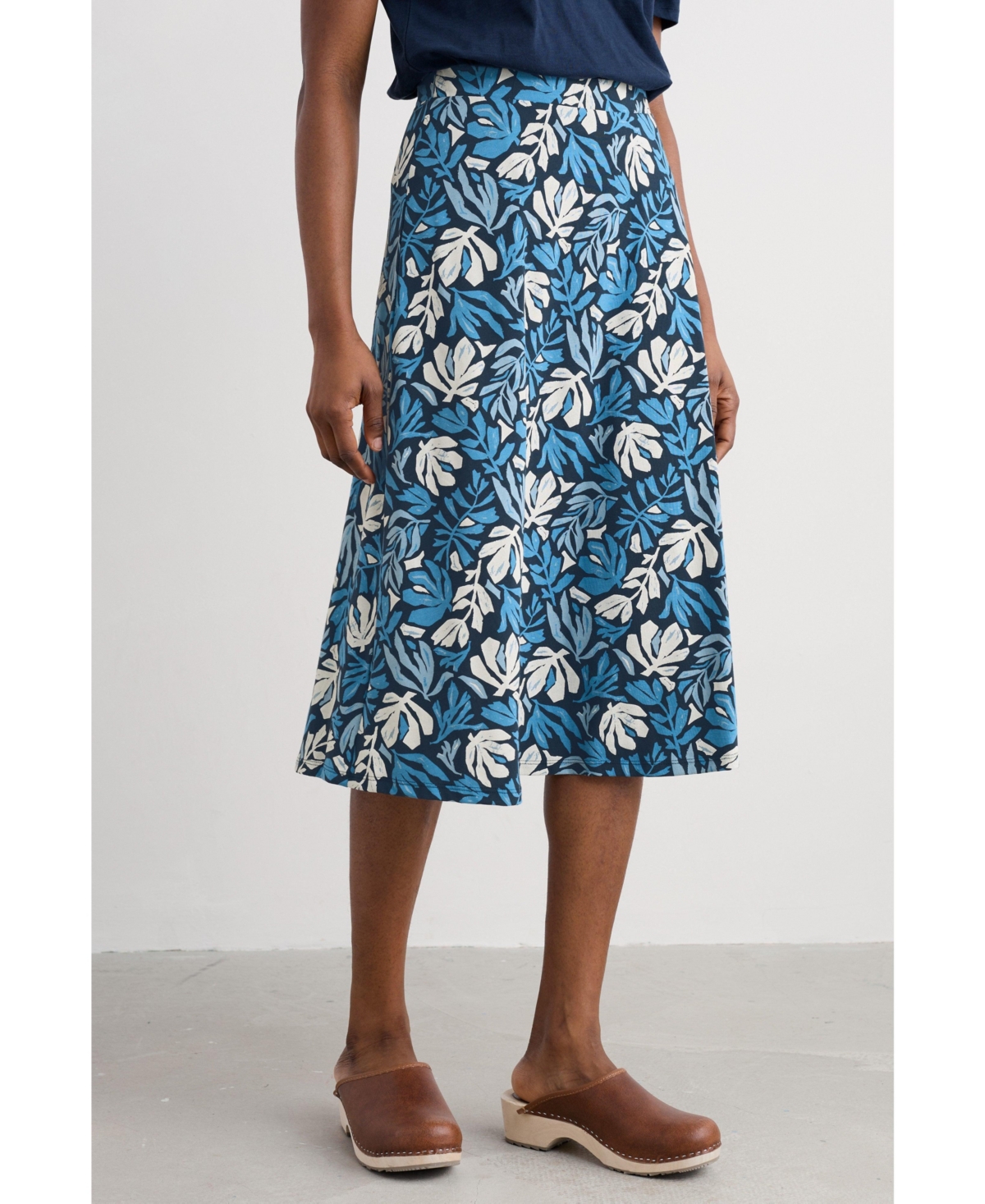 Seasalt Cornwall Womens Rose Skirt - Cut out seaweed maritime