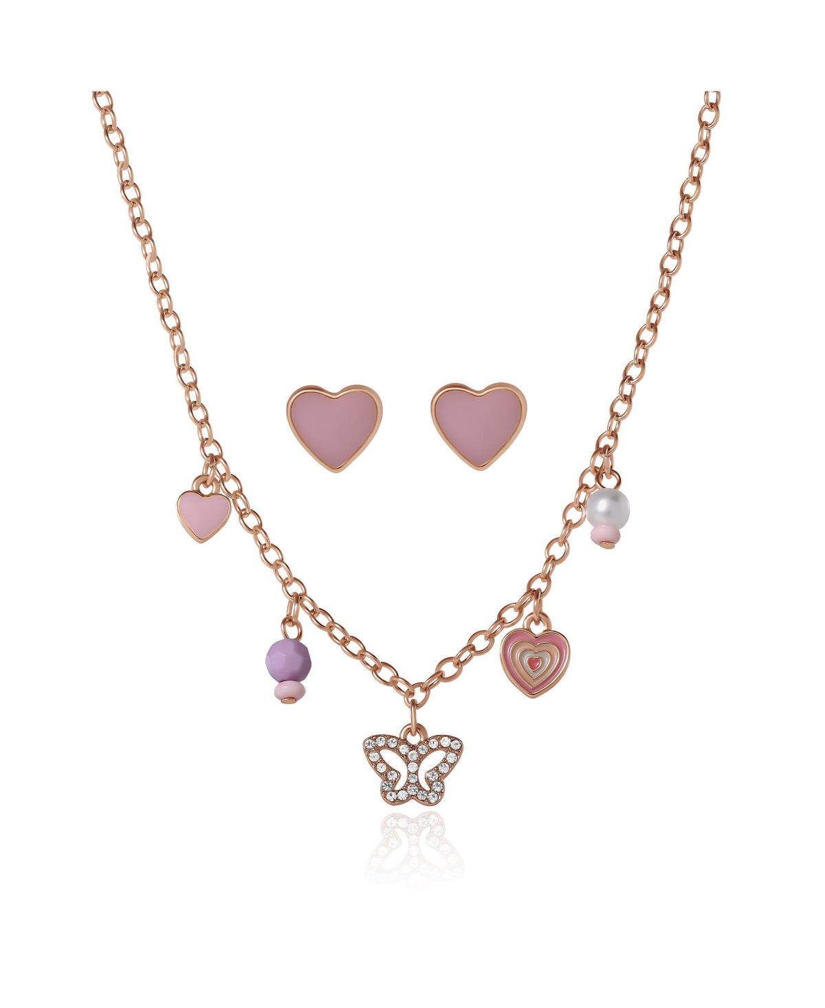 Click here for Jessica Simpson Kids Heart Charm Necklace and Earr... prices