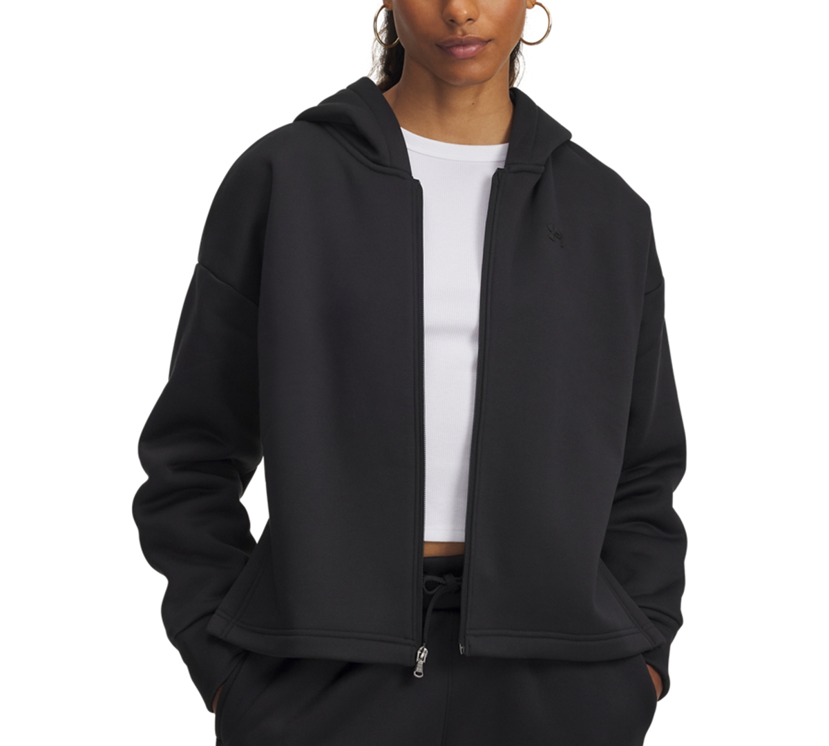 Click here for Under Armour Womens Armour Fleece Zip-Front Hooded... prices