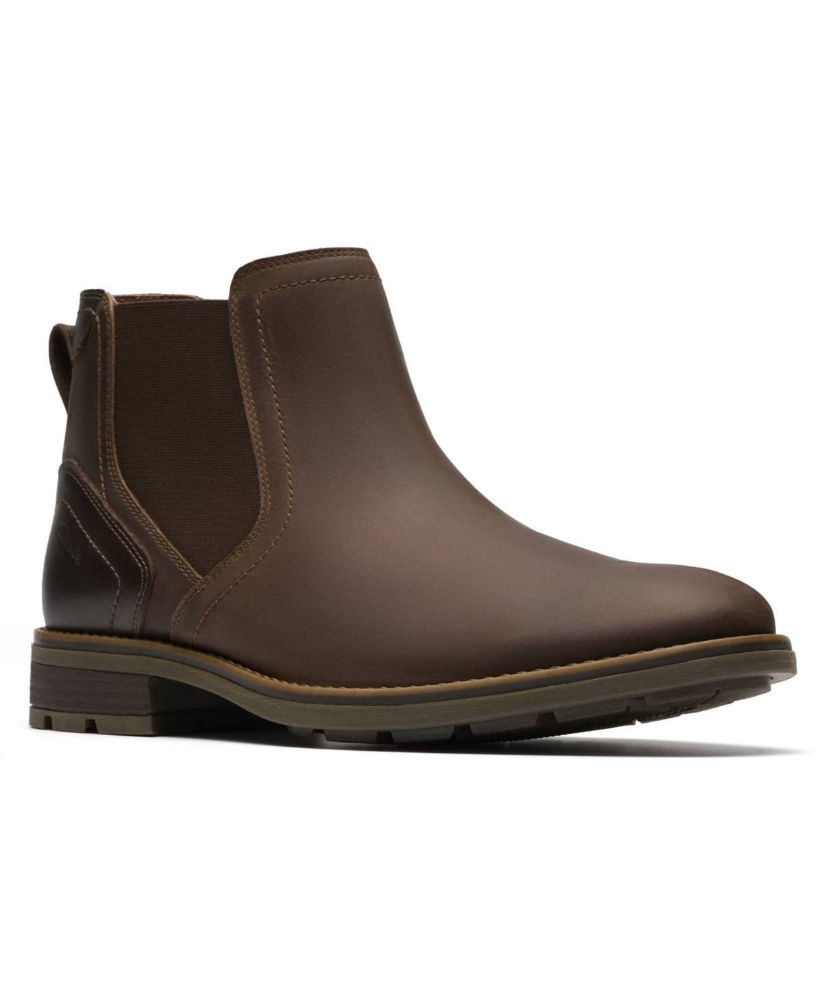Click here for Clarks Mens Collection Emmet Easy Boots - Beeswax... prices