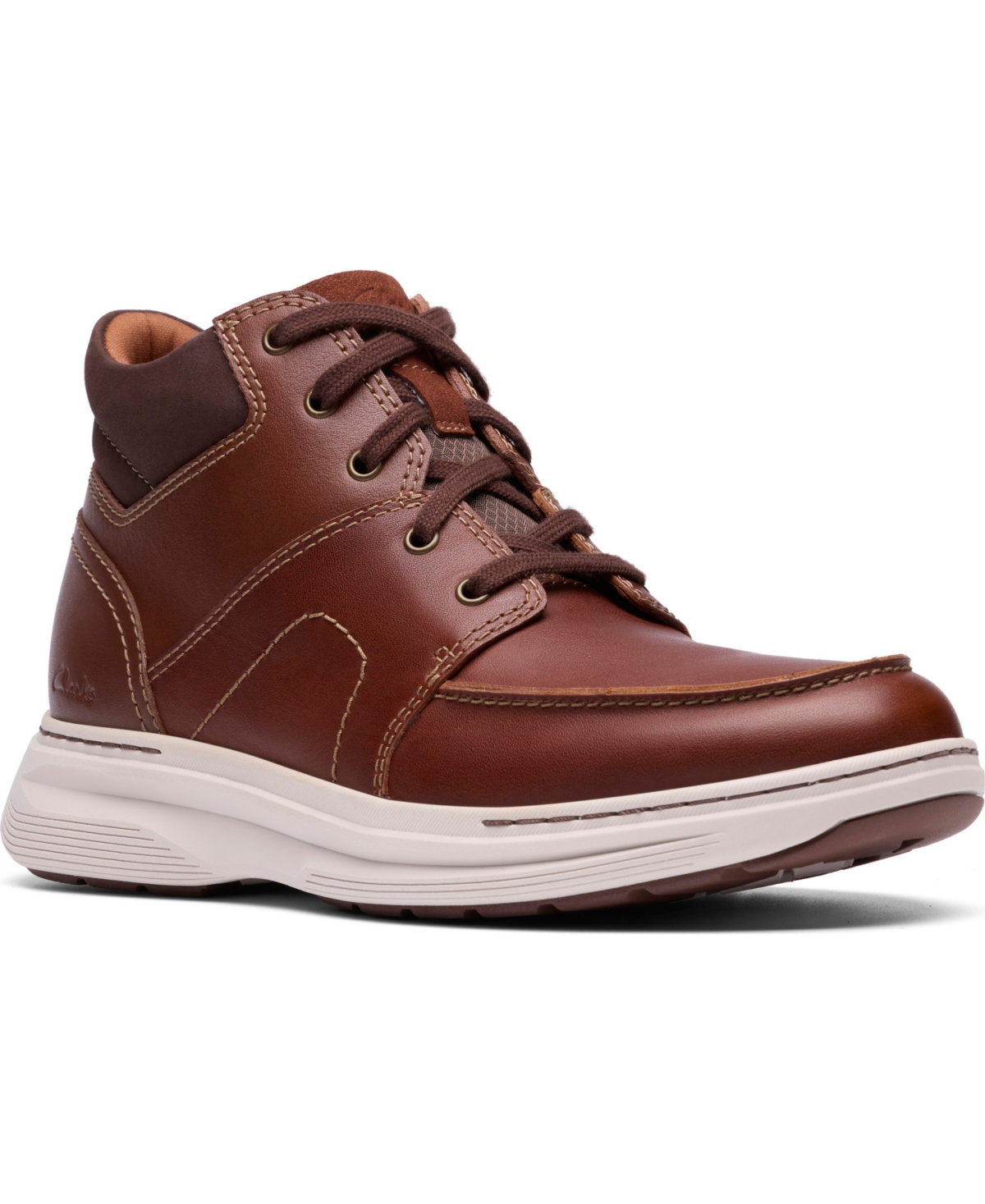 Click here for Clarks Mens Collection Craftwell Mid Boots - Dark... prices