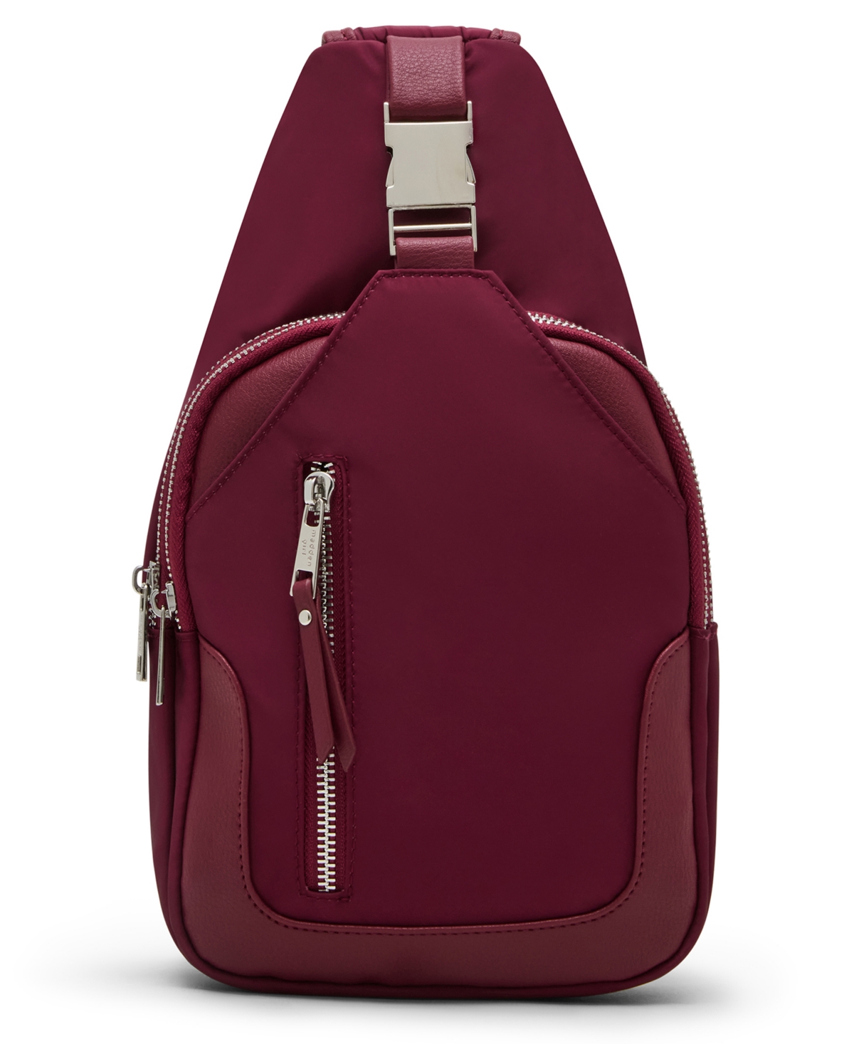 Click here for Madden Girl Brooke Nylon Sling Belt Bag - Wine prices