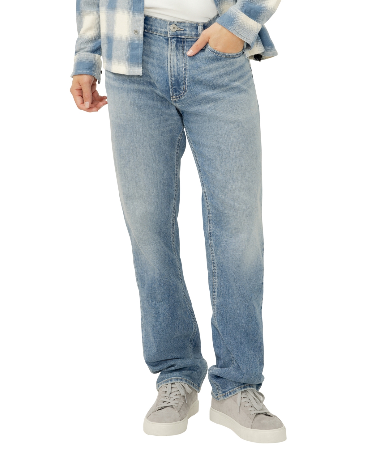Click here for Silver Jeans Co. Mens Grayson Classic Fit Straight... prices