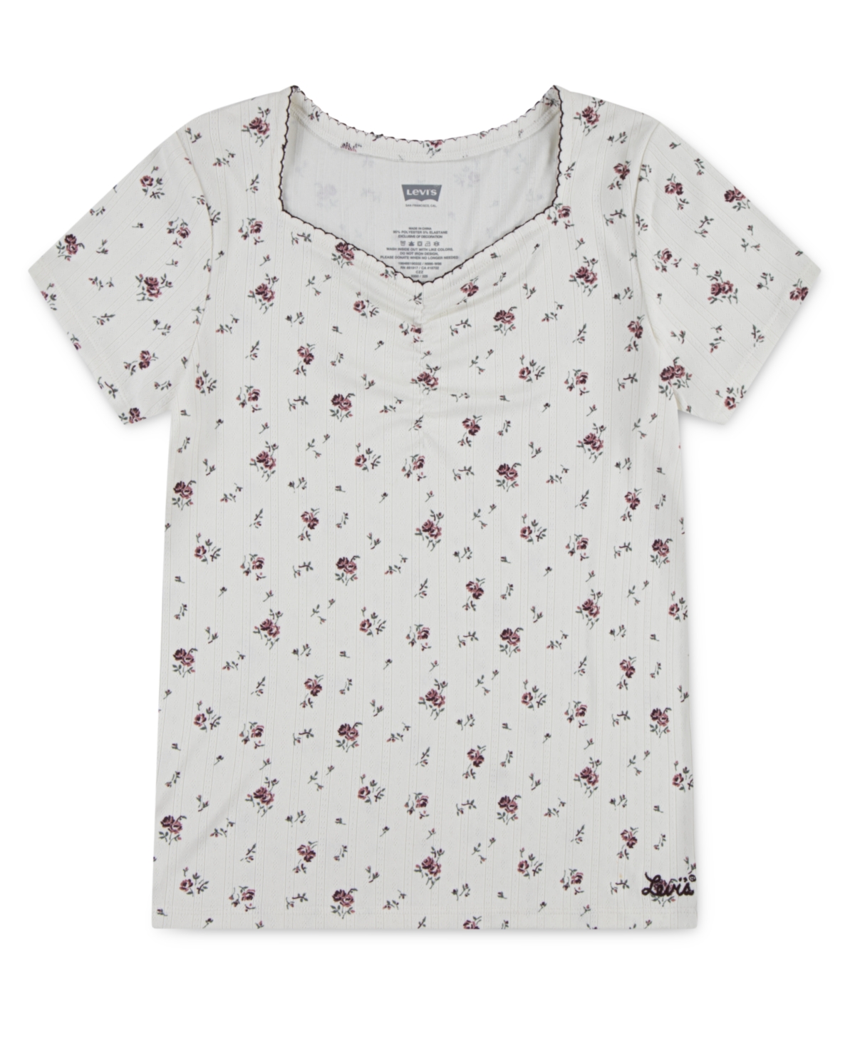 Click here for Levis Big Girls Sweetheart Floral Top - Gardenia prices