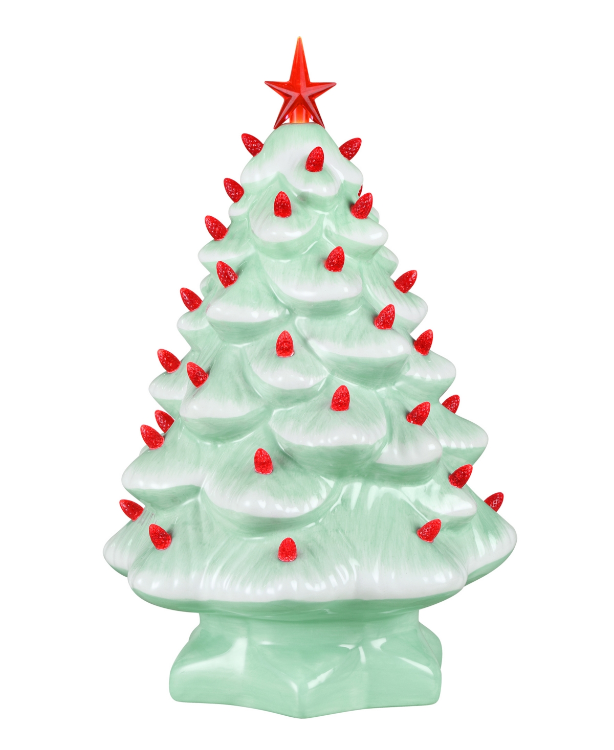 Click here for Mr. Christmas Nostalgic Tree with Lights - Red  Gr... prices