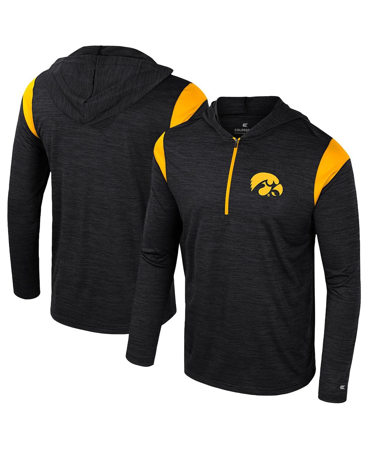 Click here for Colosseum Mens Black Iowa Hawkeyes Dozer Half-Zip... prices