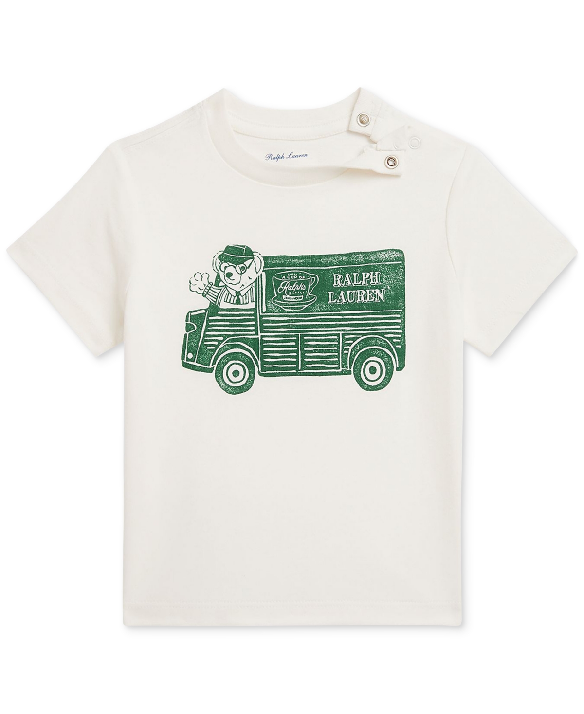 Click here for Polo Ralph Lauren Baby Boys Cotton Jersey Tee - Wh... prices