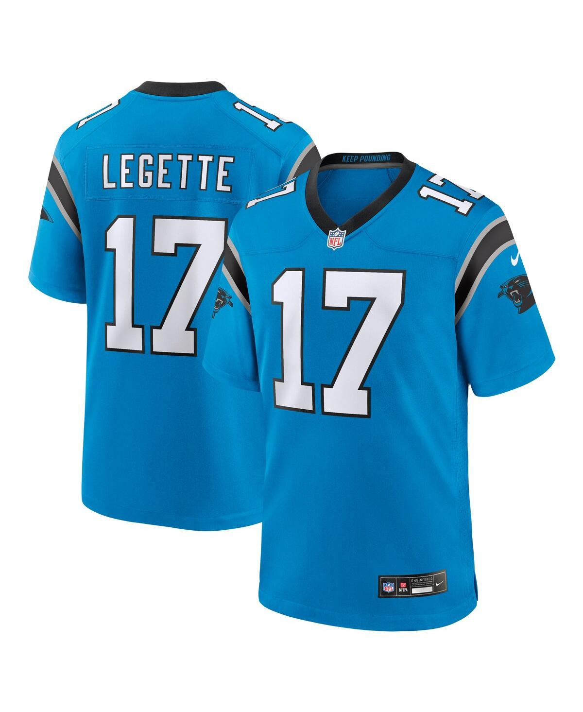 Click here for Nike Mens Xavier Legette Blue Carolina Panthers Al... prices