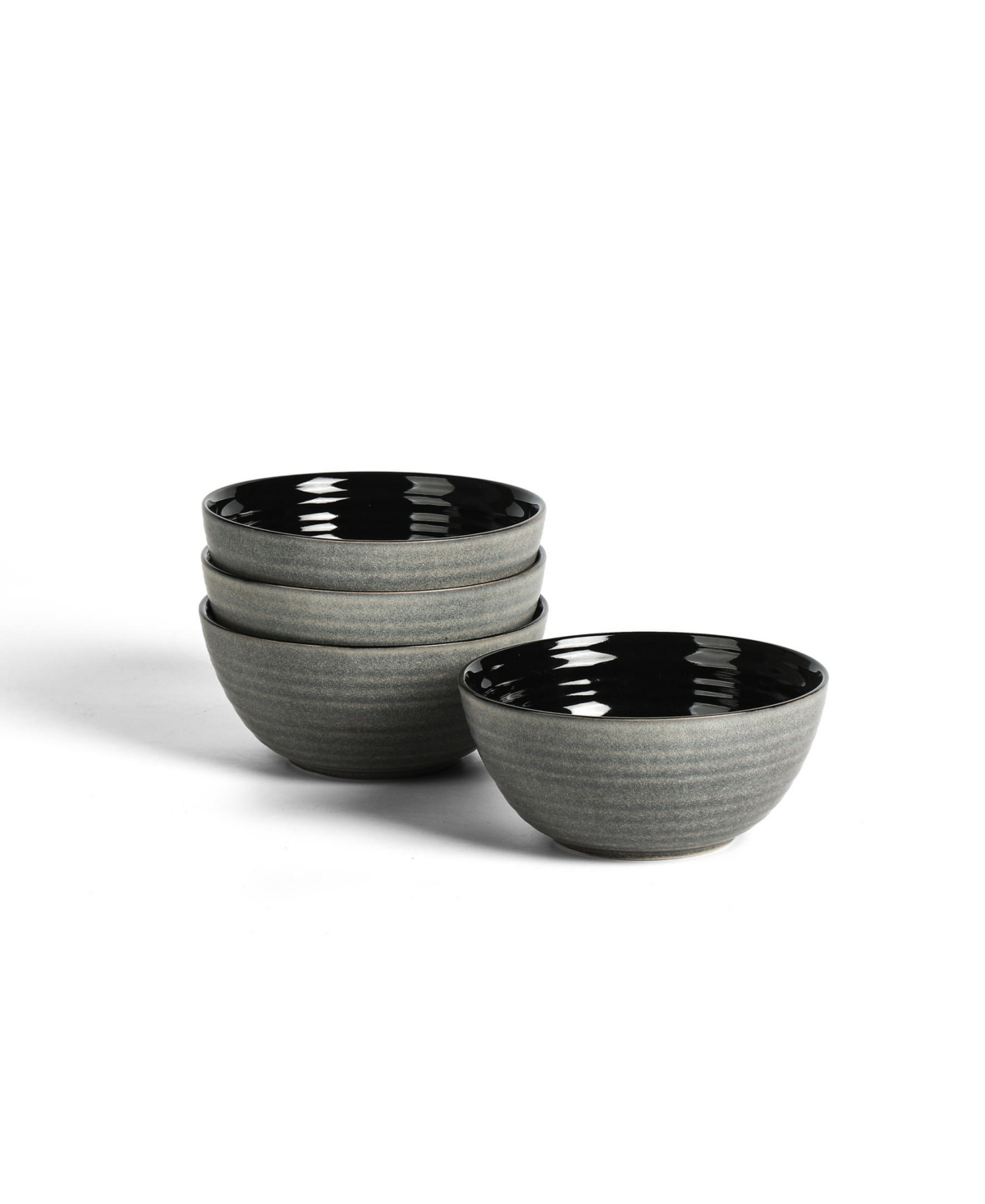Click here for Stone Lain Dua Cereal Bowls  Set of 4 - Black prices