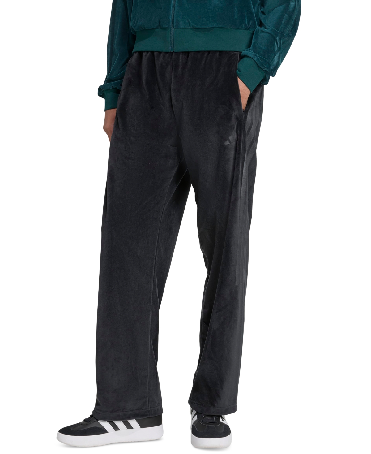 Click here for adidas Mens Relaxed-Fit Velour Tiro Track Pants -... prices