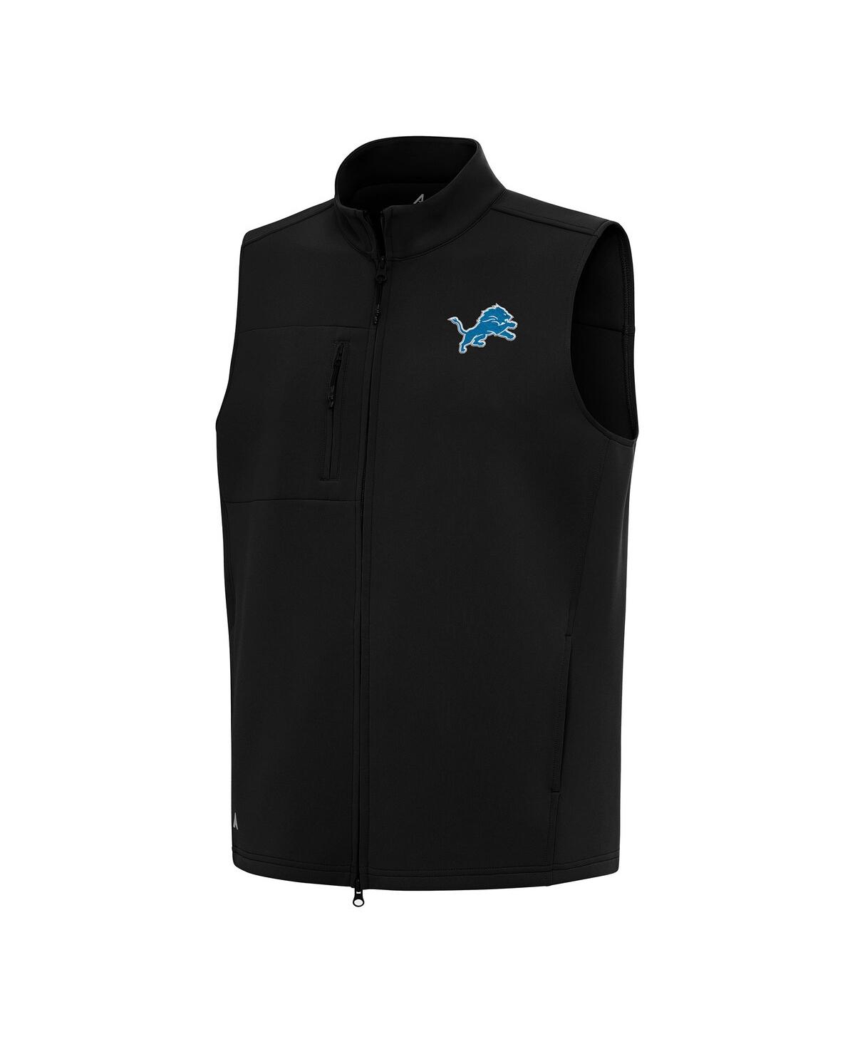 Click here for Antigua Mens Black Detroit Lions Demand Full-Zip V... prices