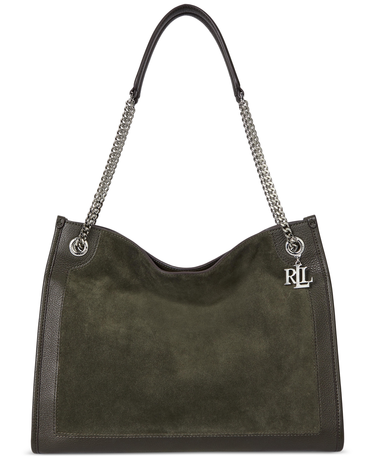 Click here for Lauren Ralph Lauren Bradley Large Suede Shopper To... prices