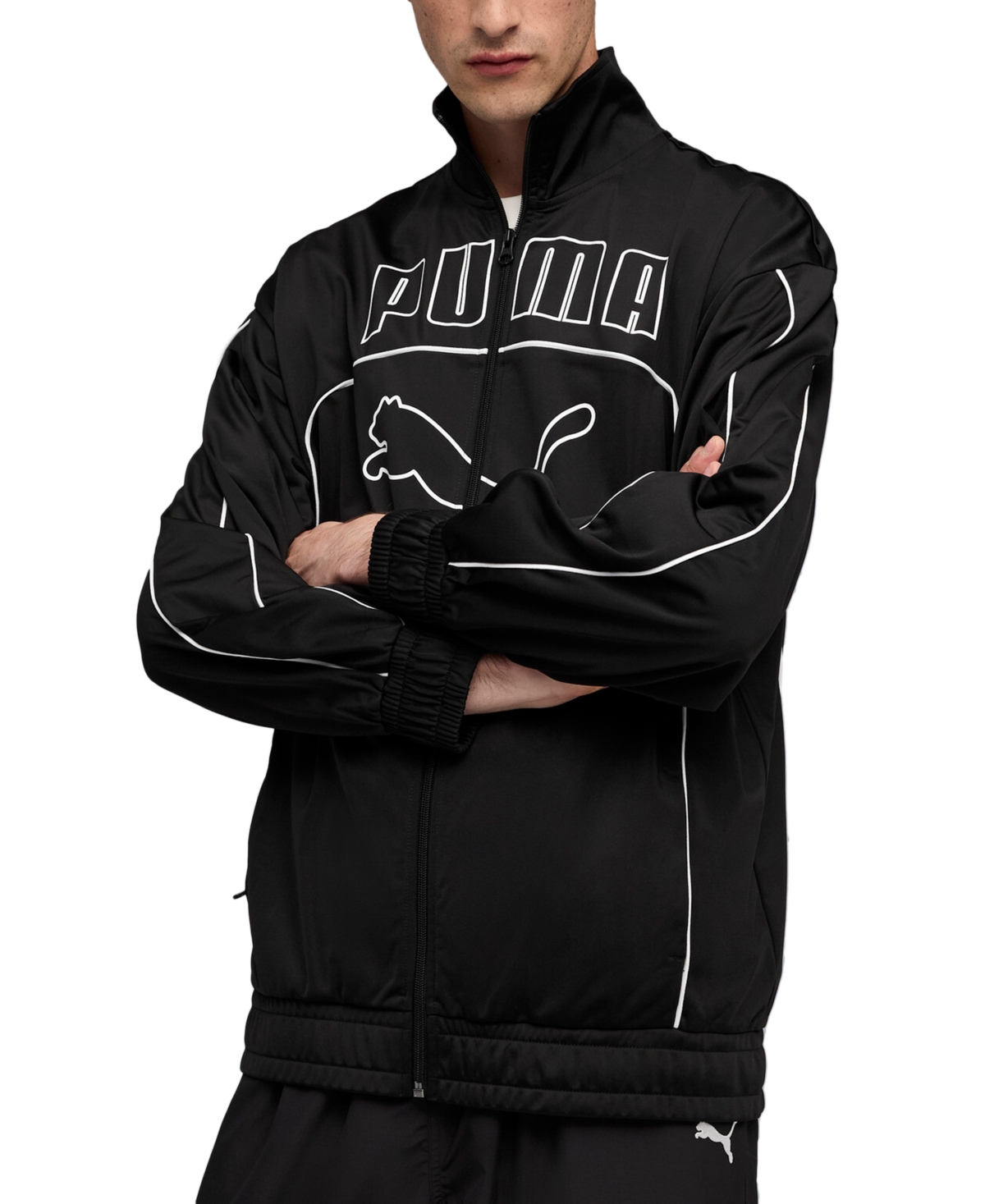 Click here for Puma Mens Relaxed Track Jacket - Puma Black prices
