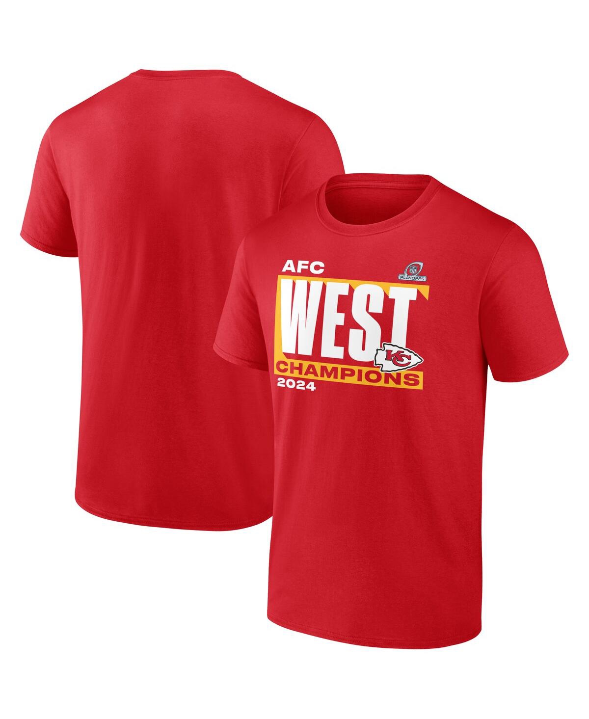 Click here for Fanatics Mens Red Kansas City Chiefs 2024 Afc West... prices