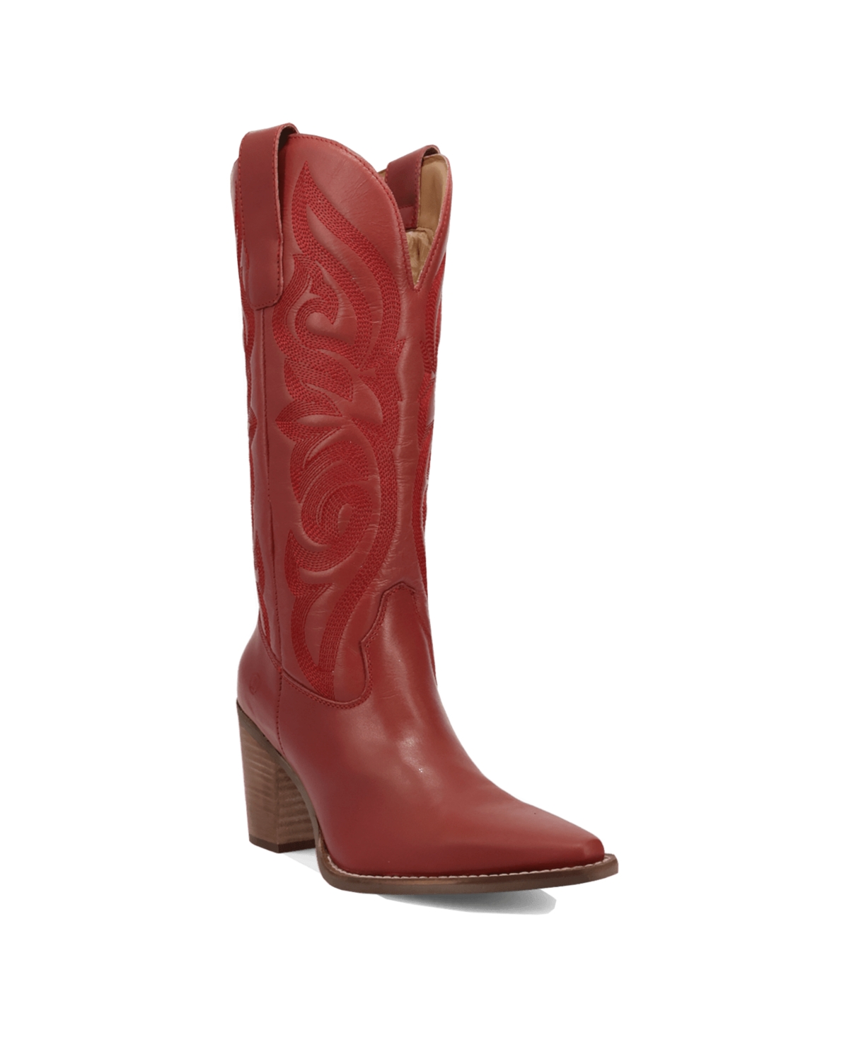 Click here for Dingo Womens Hensley Leather Boot - Red prices
