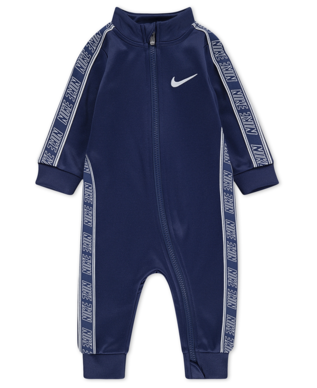 Click here for Nike Baby Boys Mock Neck Coverall - Midnight navy prices