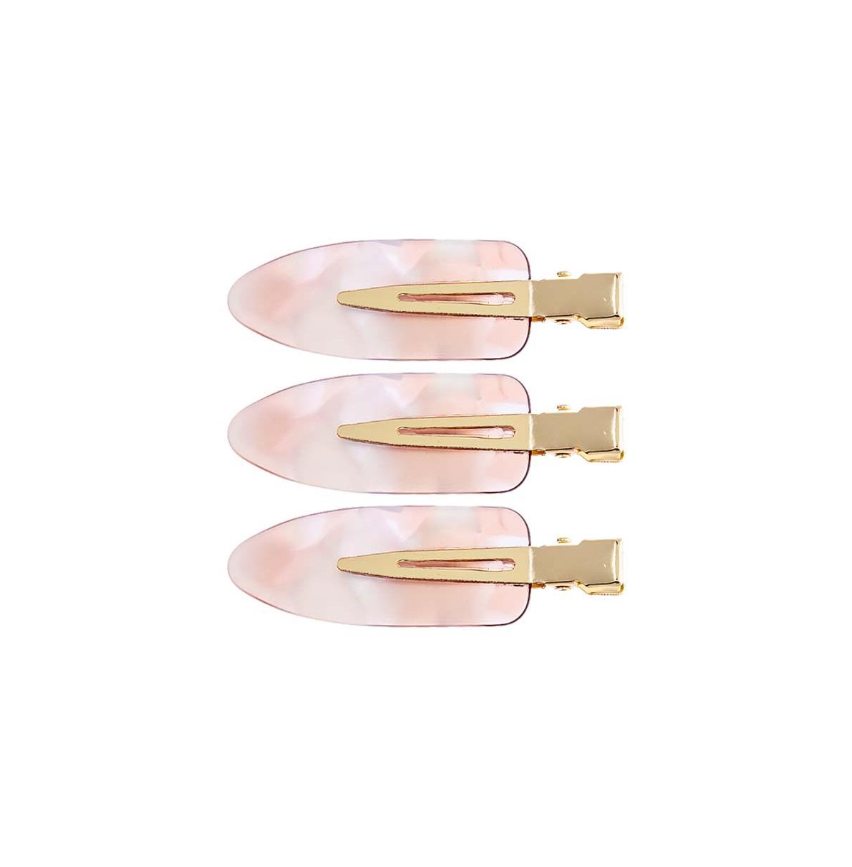 Click here for Creaseless Hair Clip Set By Adina Eden - Pink prices
