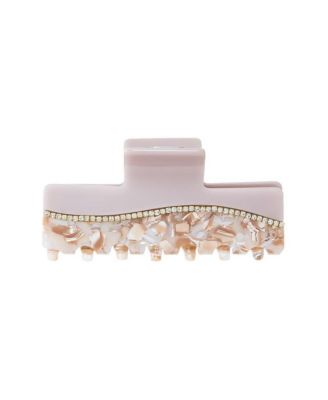 Click here for Rhinestone Two Tone Stone Large Claw Clip By Adina... prices