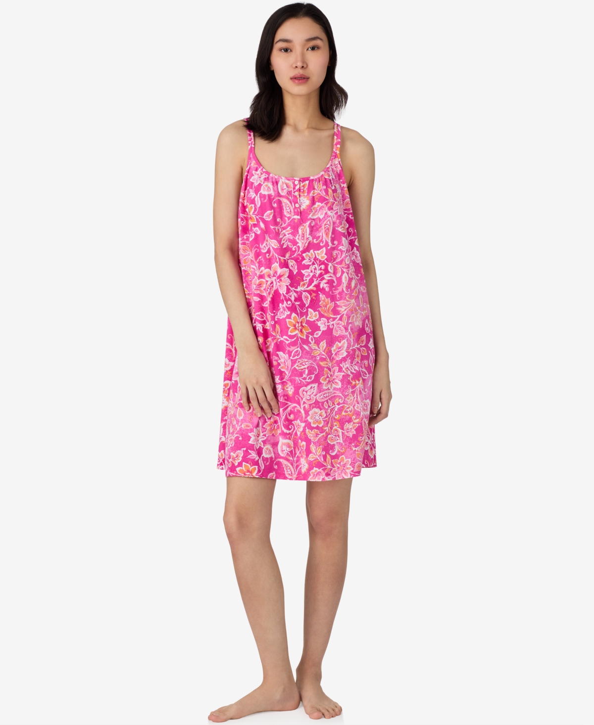 Click here for Lauren Ralph Lauren Womens Double Strap Short Nigh... prices