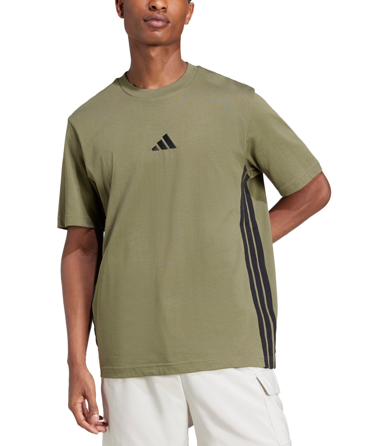 Click here for adidas Mens Essential Three-Stripes Single Jersey... prices