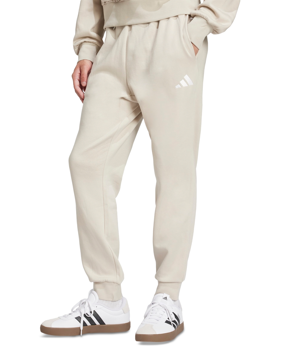 Click here for adidas Mens Essentials FeelCozy Fleece Pants - Alu... prices