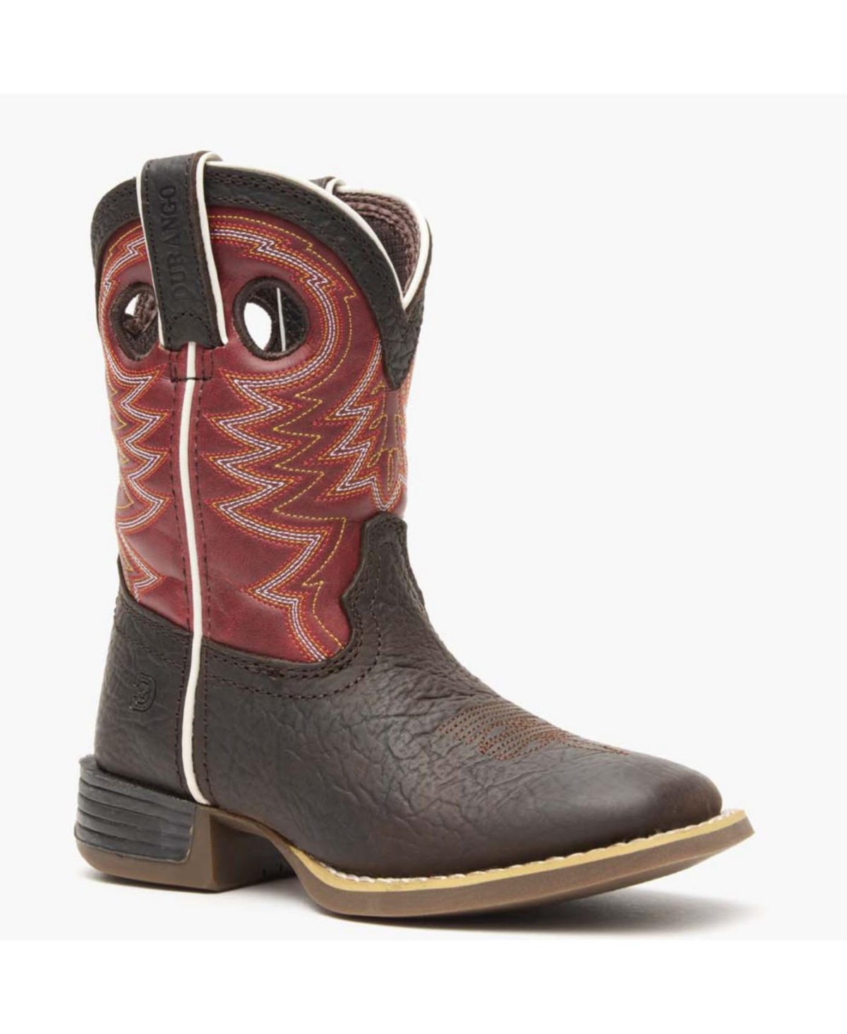 Click here for Durango Kids Lil Rebel Pro Red Western Boot - Dark... prices