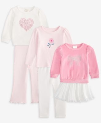 Click here for First Impressions Baby Girls Long Sleeve Tops Tutu... prices