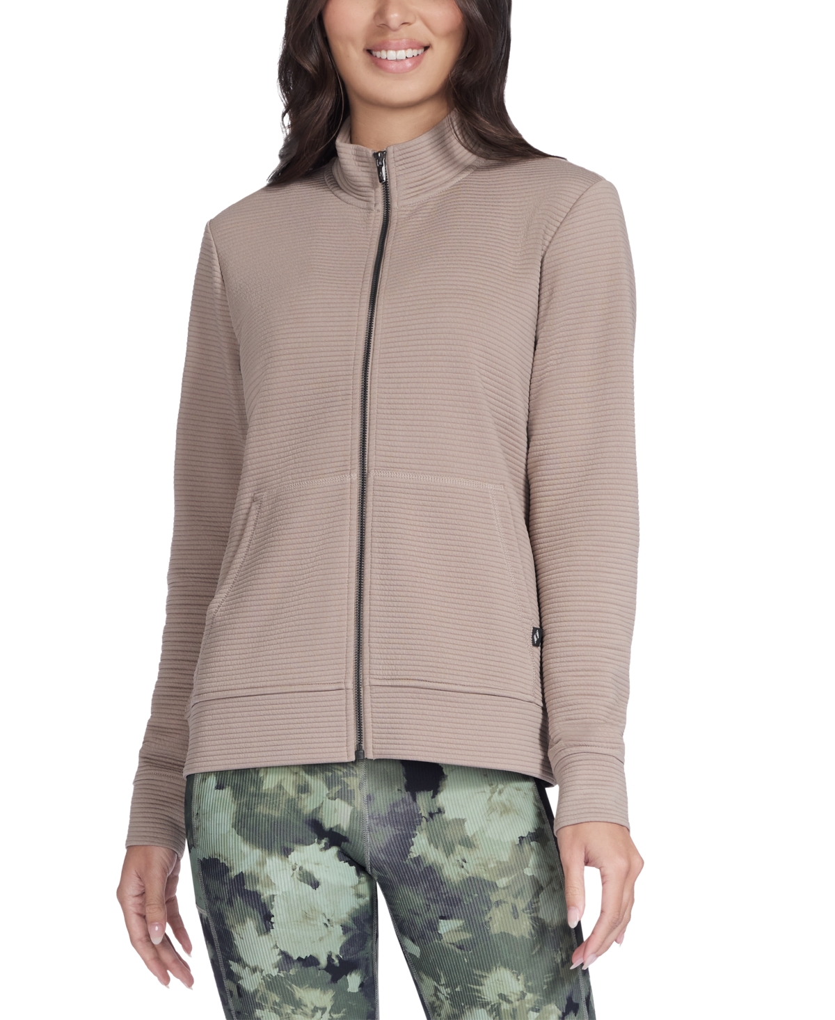 Click here for Skechers Womens Go Walk Ottoman Full Zip - Tpbr prices