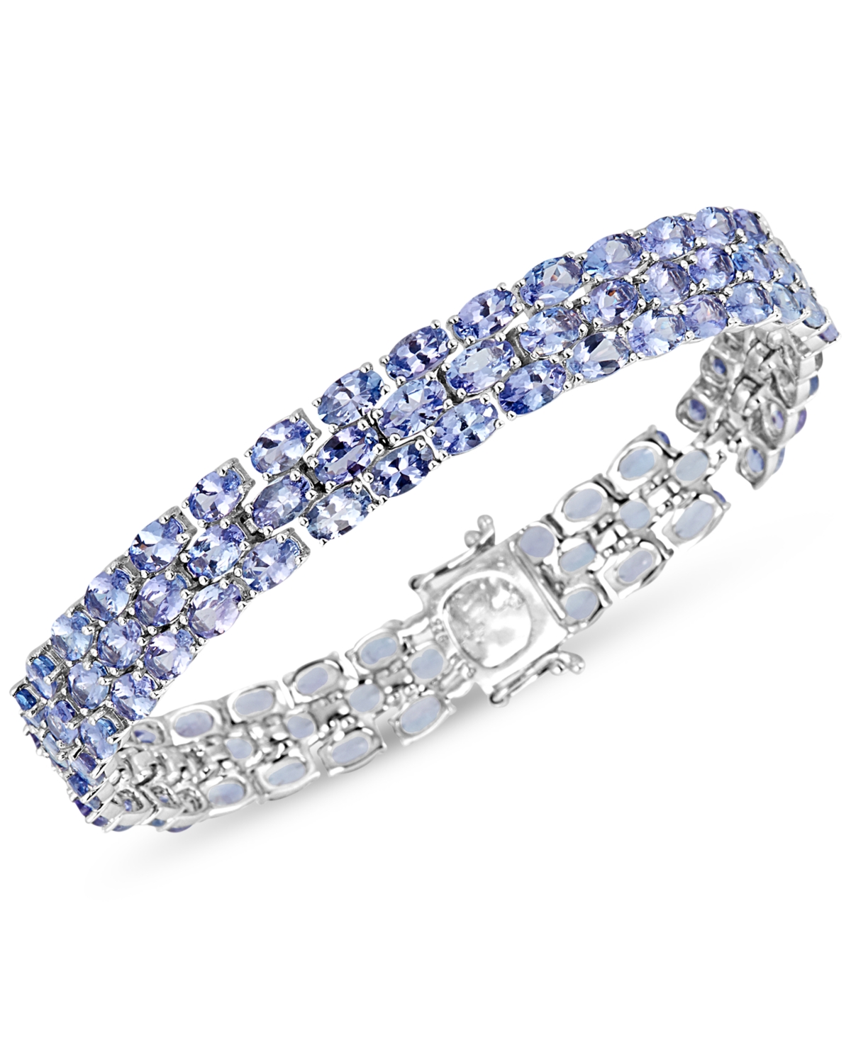 Click here for Tanzanite Oval-Cut Triple Row Bracelet (17-3/8 ct.... prices