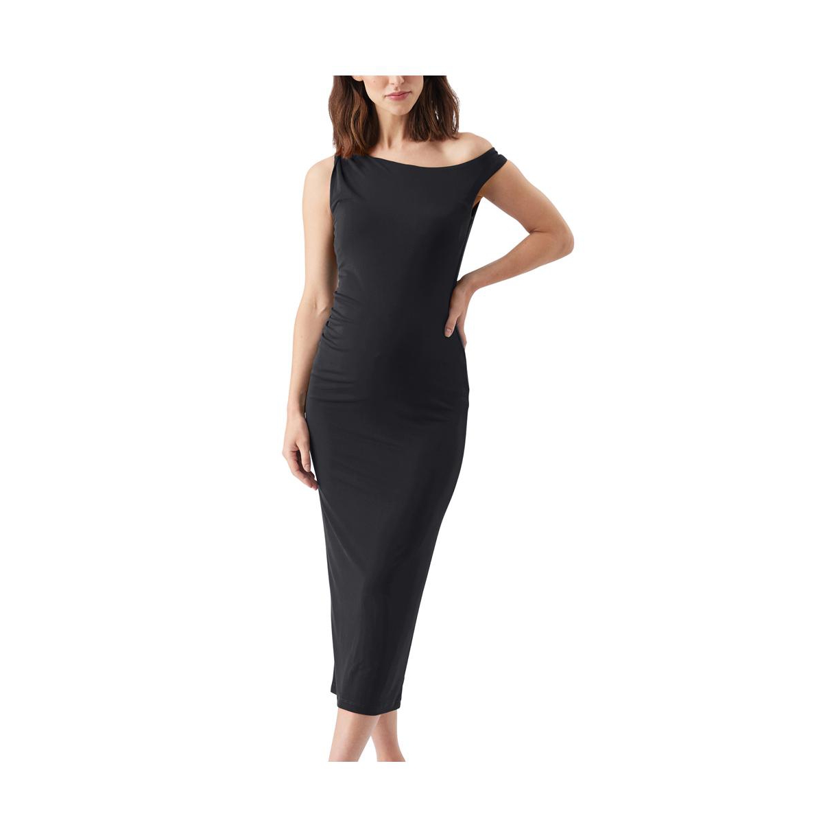 Click here for Cora Off-Shoulder Dress - Black prices
