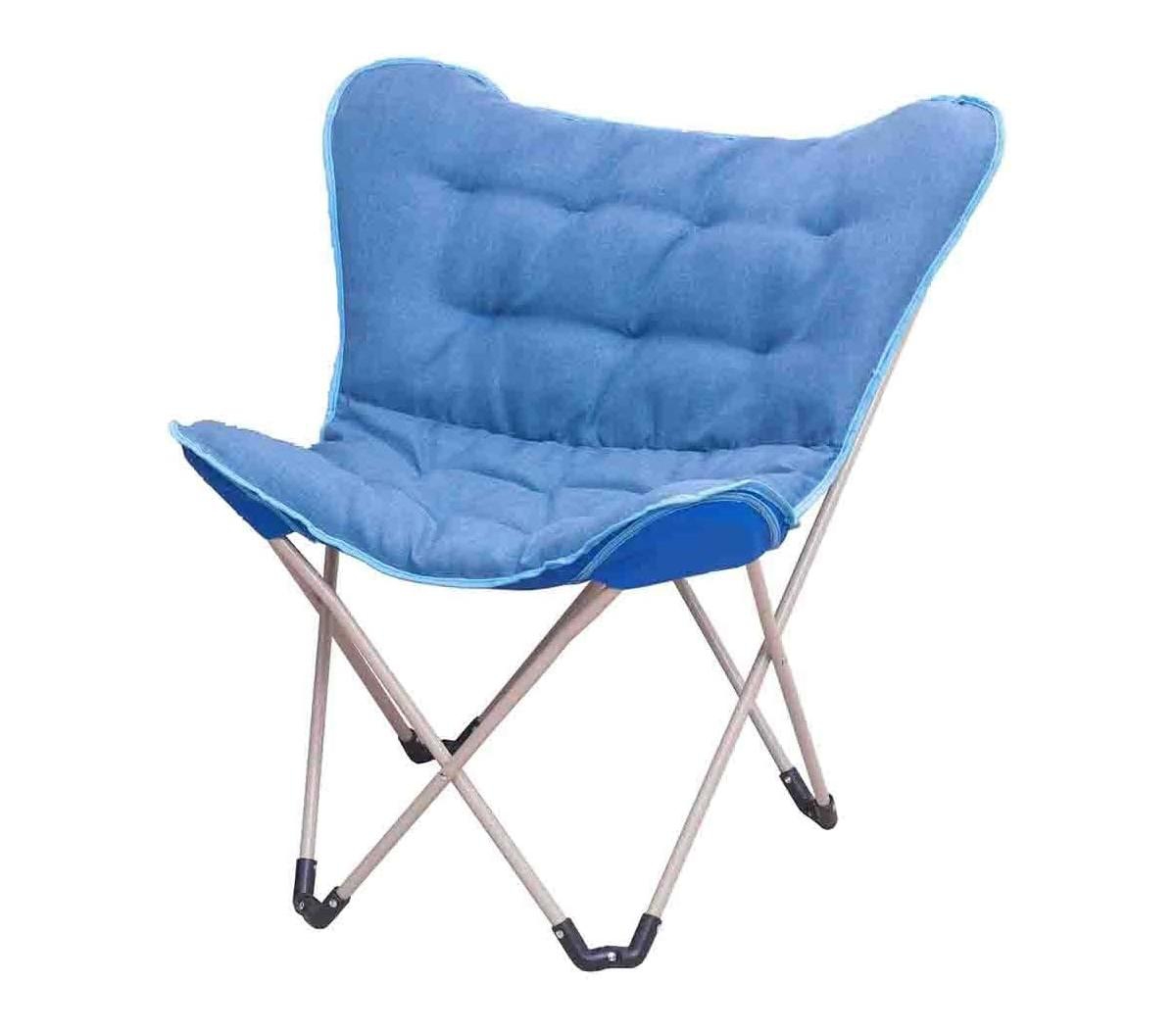 Click here for Cesicia Sherpa Butterfly Chair  Blue prices