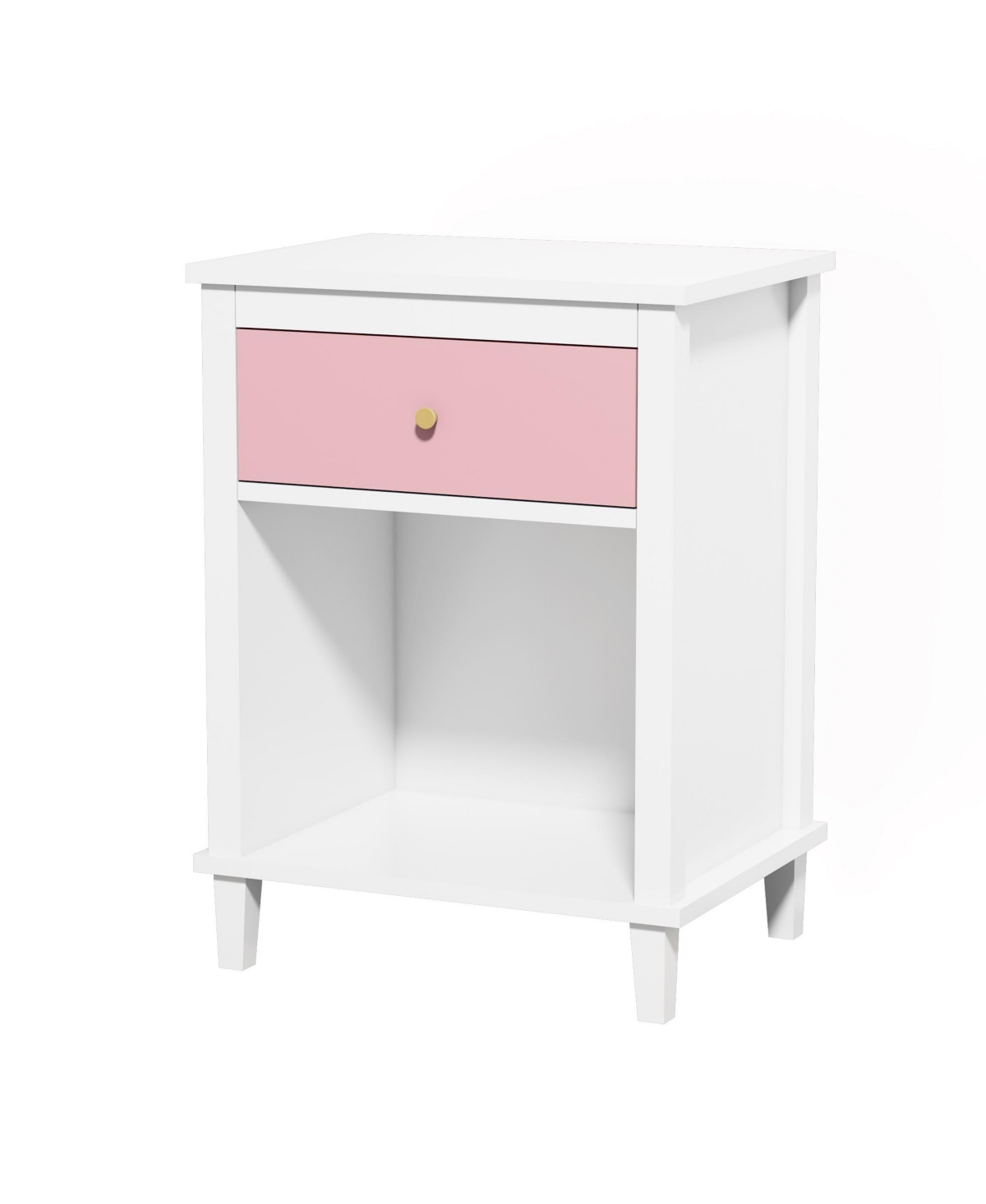 Click here for Cesicia 26.77H Wooden Nightstand with One Drawer O... prices