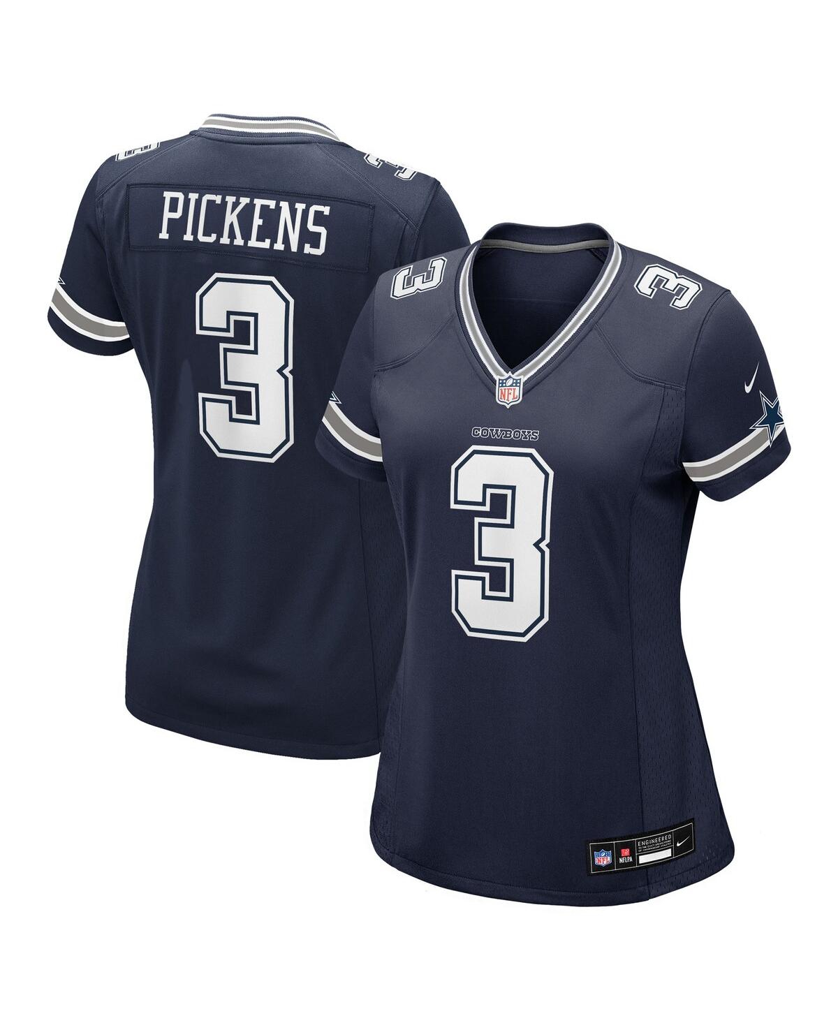 Click here for Nike Womens George Pickens Navy Dallas Cowboys Gam... prices