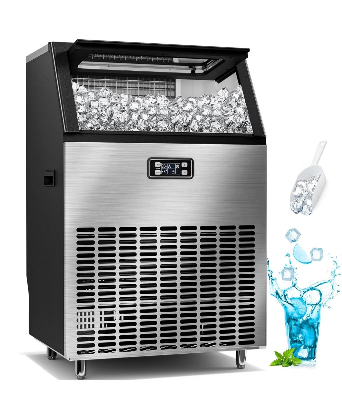 Click here for Cowsar Commercial Ice Maker 200LBS/24H  Automatic... prices
