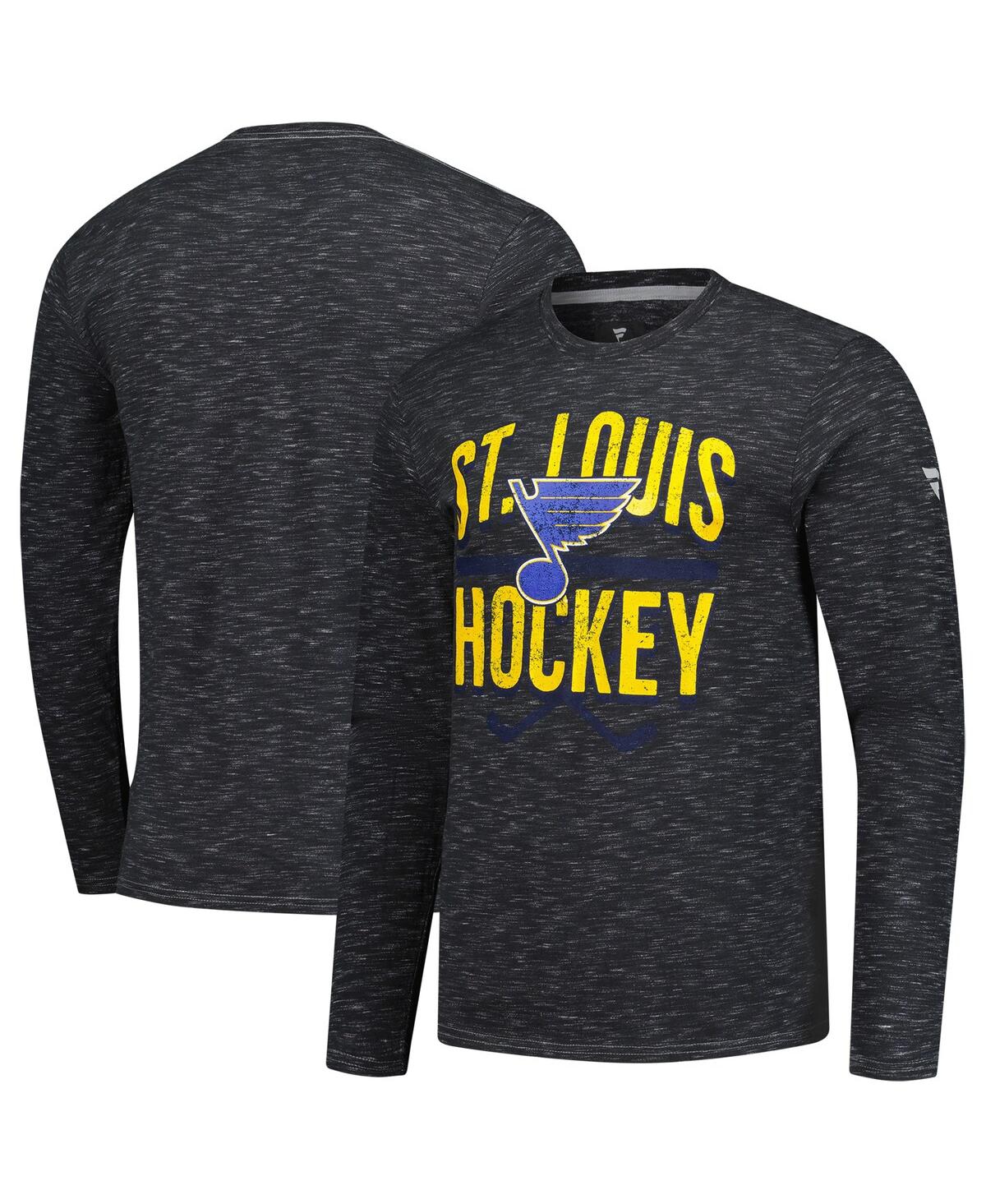 Click here for Fanatics Mens Charcoal St. Louis Blues Long Sleeve... prices