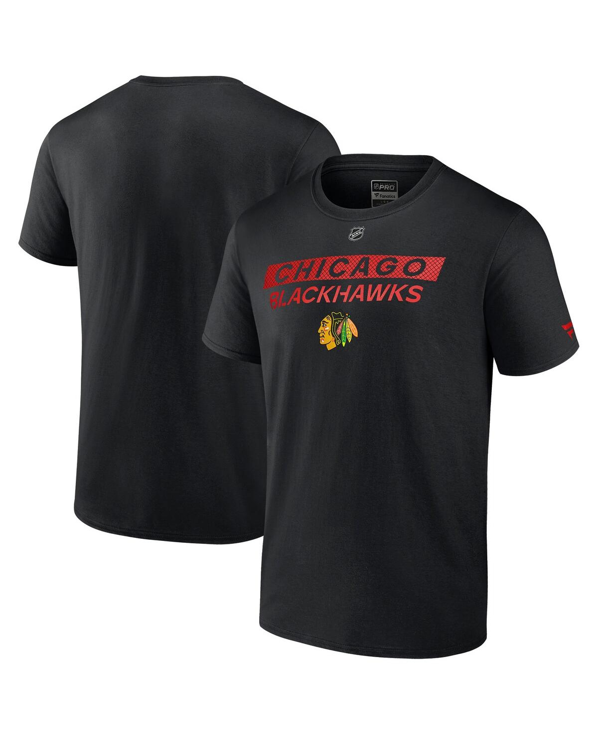 Click here for Fanatics Mens Black Chicago Blackhawks Authentic P... prices