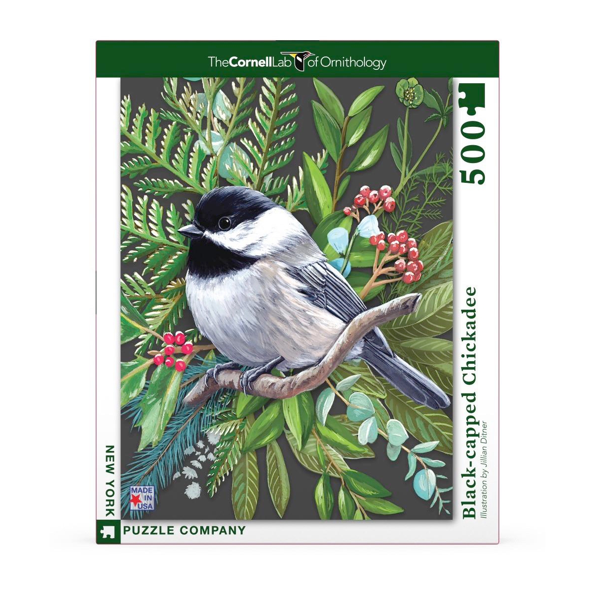 Click here for New York Puzzle Company Black-capped Chickadee 500... prices