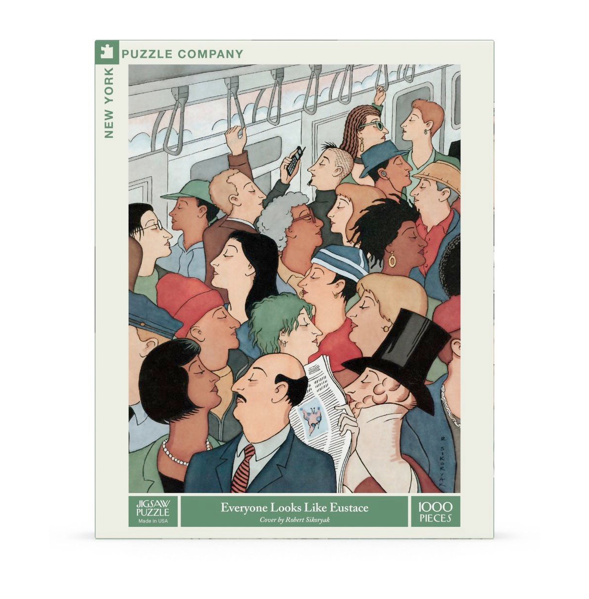 Click here for New York Puzzle Company Everyone Looks Like Eustac... prices